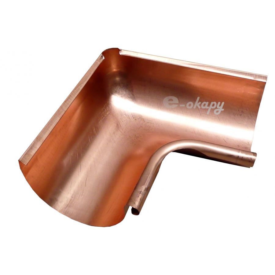 OKAPY Měď Roh vnitřní 250 mm | E-OKAPY - Okapové systémy - střešní ...