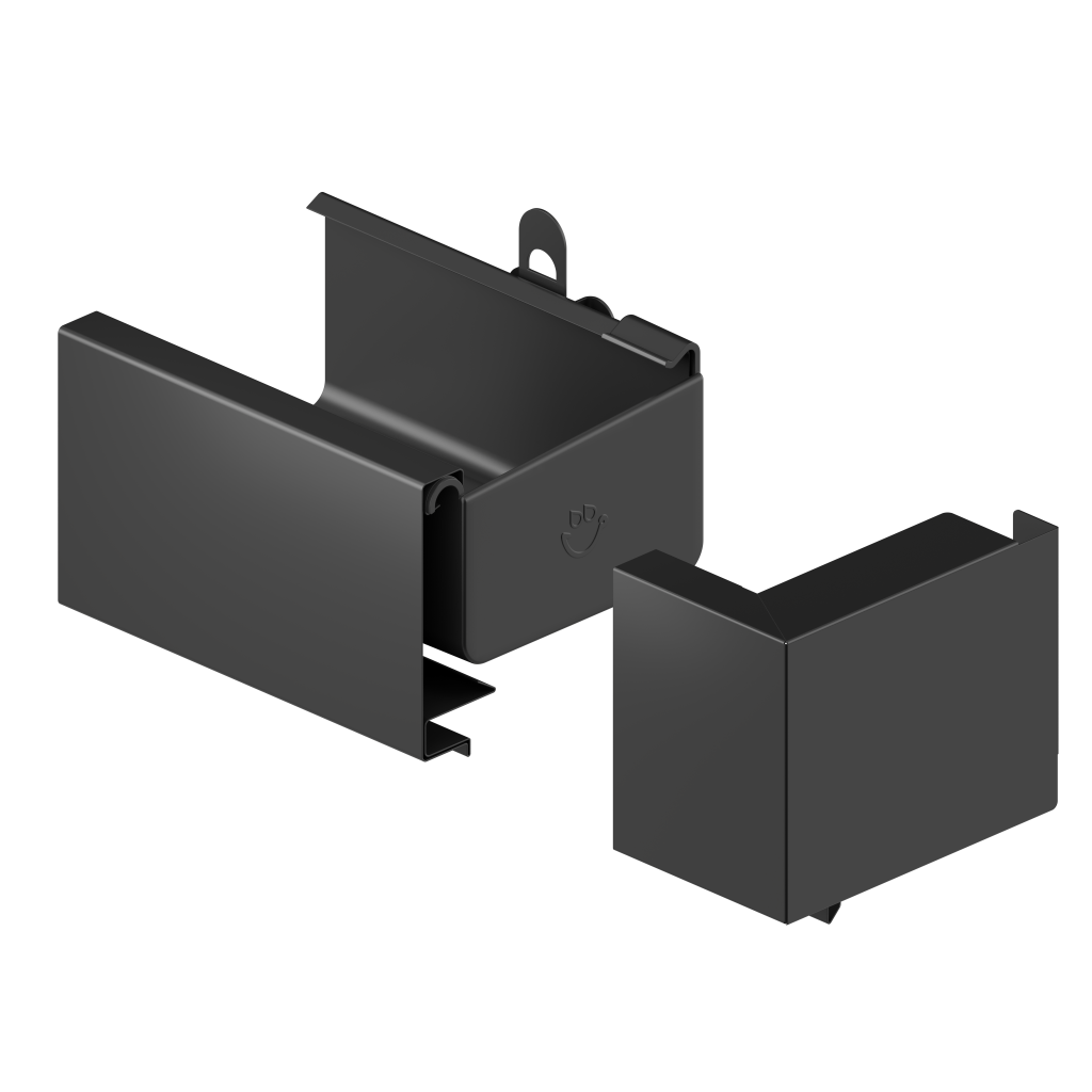 Barevné pozinkované okapy HRANATÉ | E-OKAPY - Okapové systémy - střešní ...