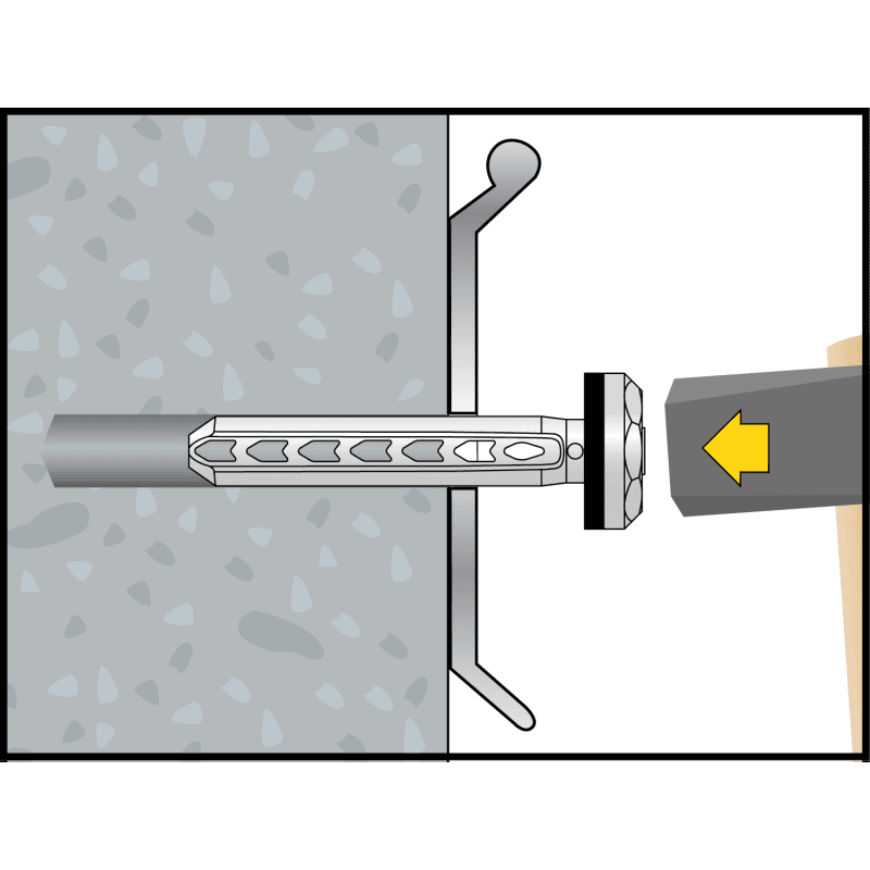 Rozpěrný hřebík s EPDM podložkou 6x40mm hnědý RAL 8017 | E-OKAPY ...
